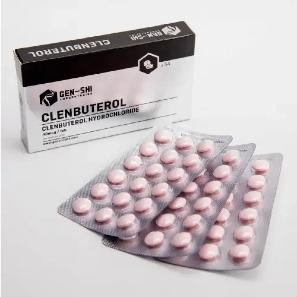 Buy 54 Pills of Clenbuterol [Clenbuterol Hydrochloride] by Gen-Shi ...