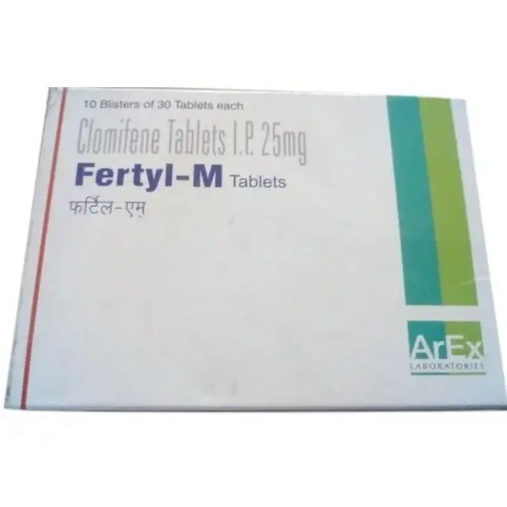 Purchase 90 Pills of Fertyl-M [Clomiphene Citrate] by Ar-Ex Laboratories