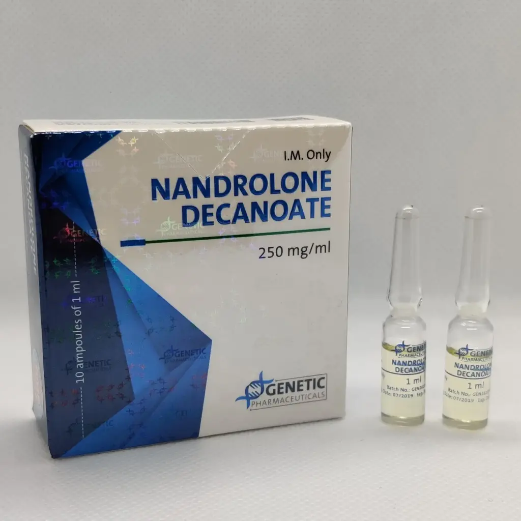 Purchase 10 Amps of Nandrolone Decanoate by Genetic Pharmaceuticals